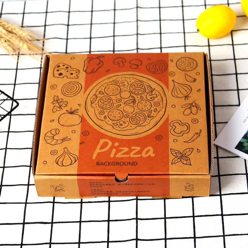 Classic kraft paper pizza box | THE Box