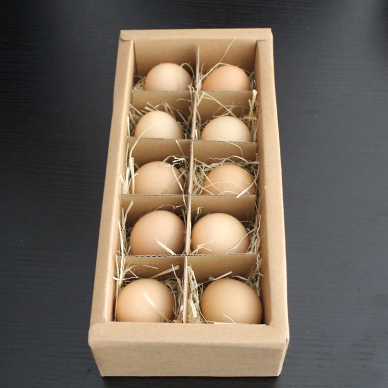 Small size egg corrugated box