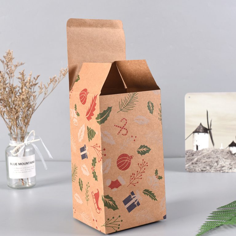 Window kraft paper toy box